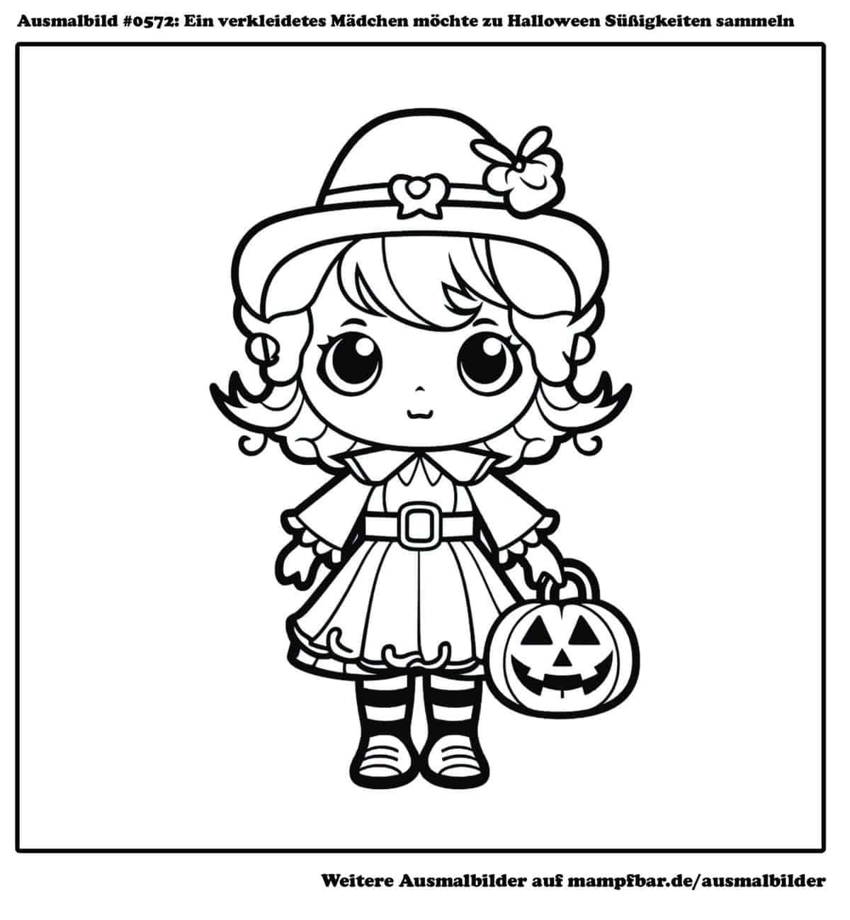 19 schöne Halloween-Ausmalbilder zum Ausdrucken | mampfbar